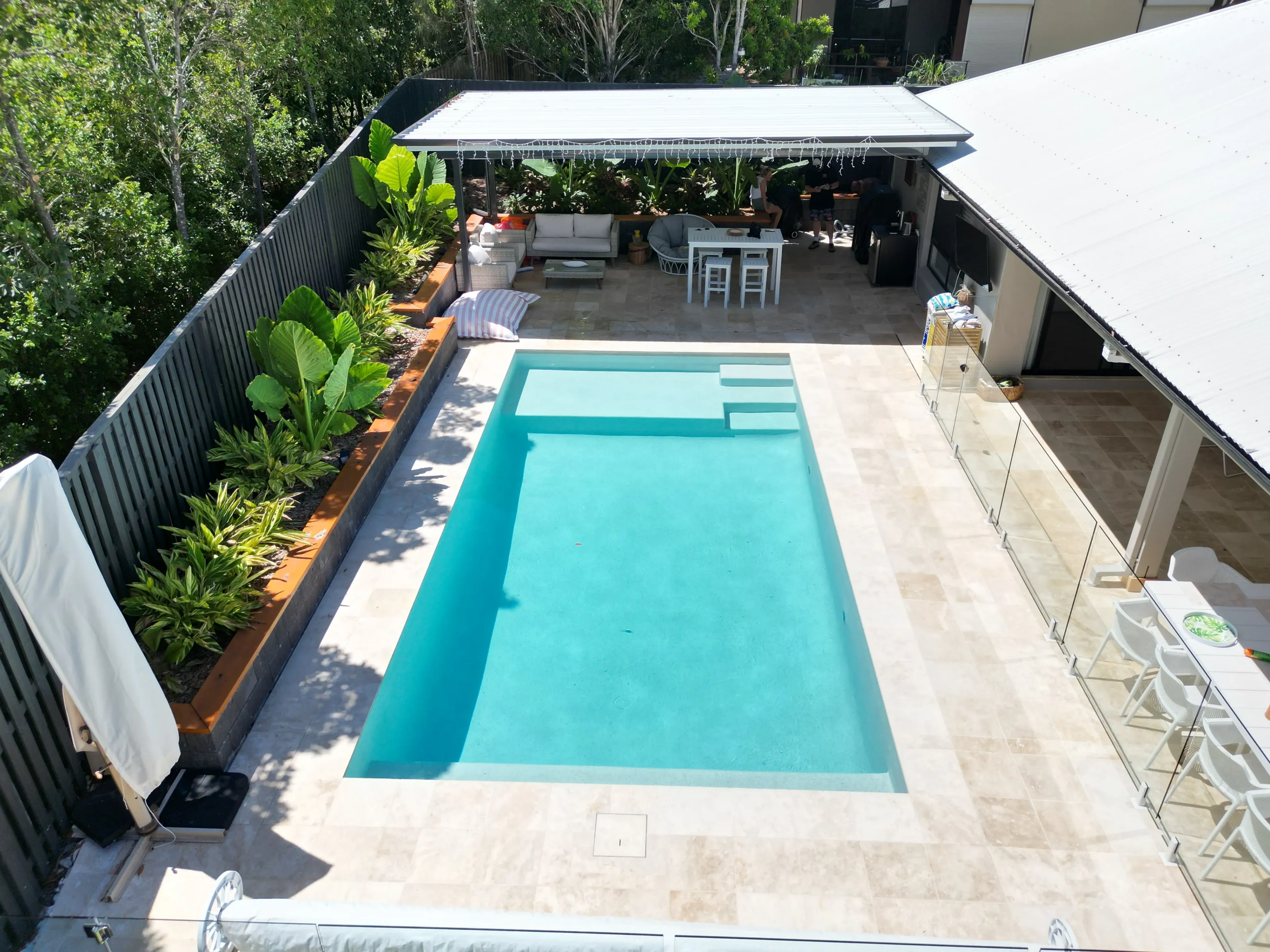 Pool Splash Pad | Contact Us | Aqua Living Pools